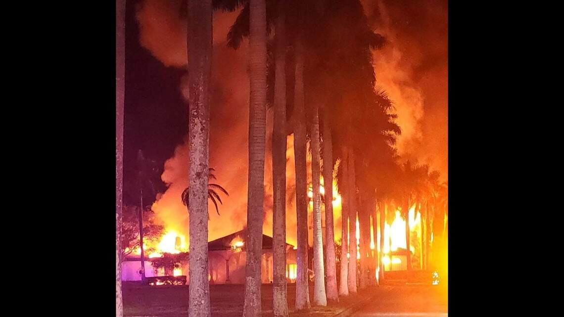 Major fire at vacant Heron Bay clubhouse in Coral Springs | Coral ...
